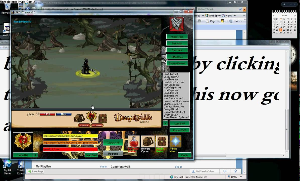 dragonfable trainer v6 0 and link - YouTube