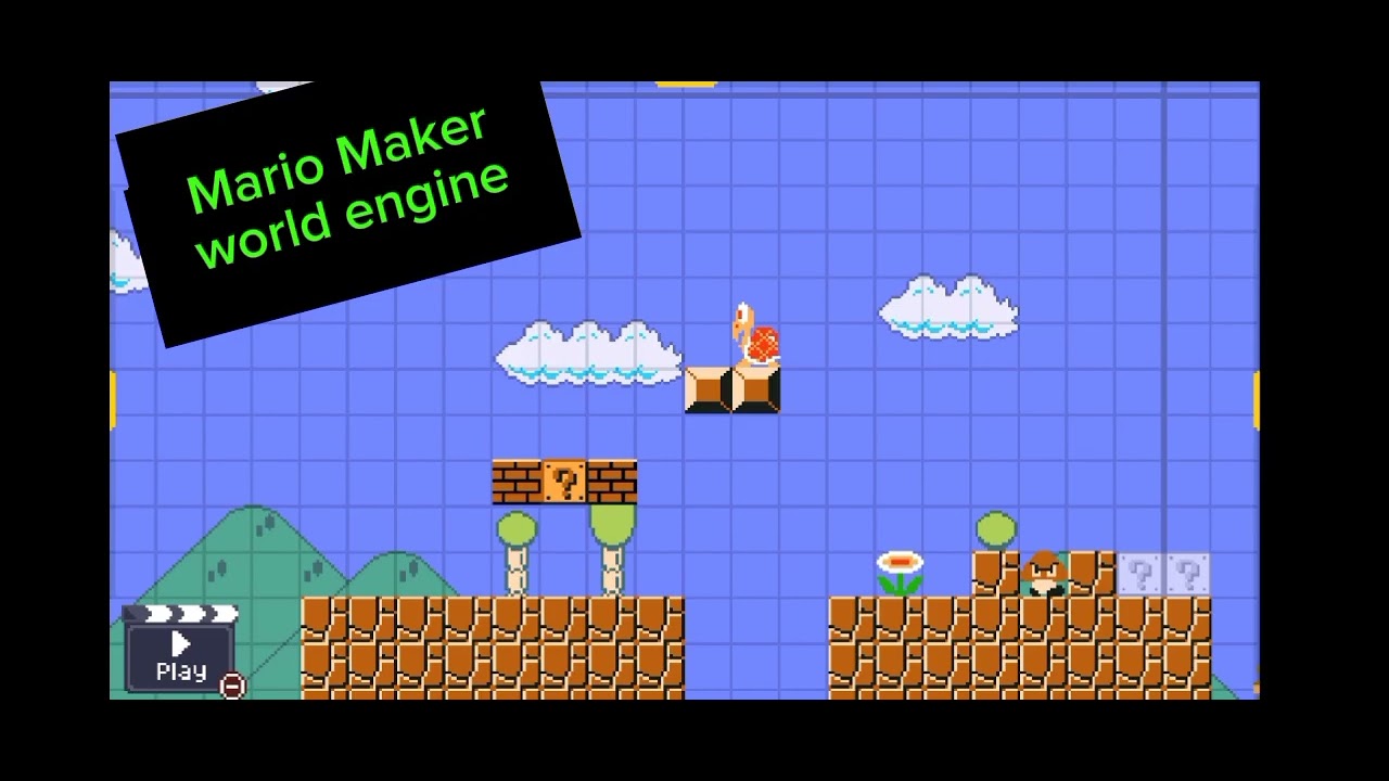 Mario Maker world engine y level bulding @Mikecrack - YouTube