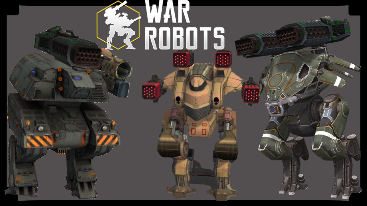 War Robots - all Medium Robots Comeback match teammate wins the match ...