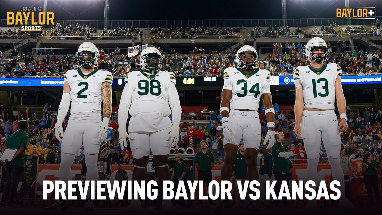 Previewing Baylor Football vs. Kansas (Inside Baylor Sports Ep. 265 ...