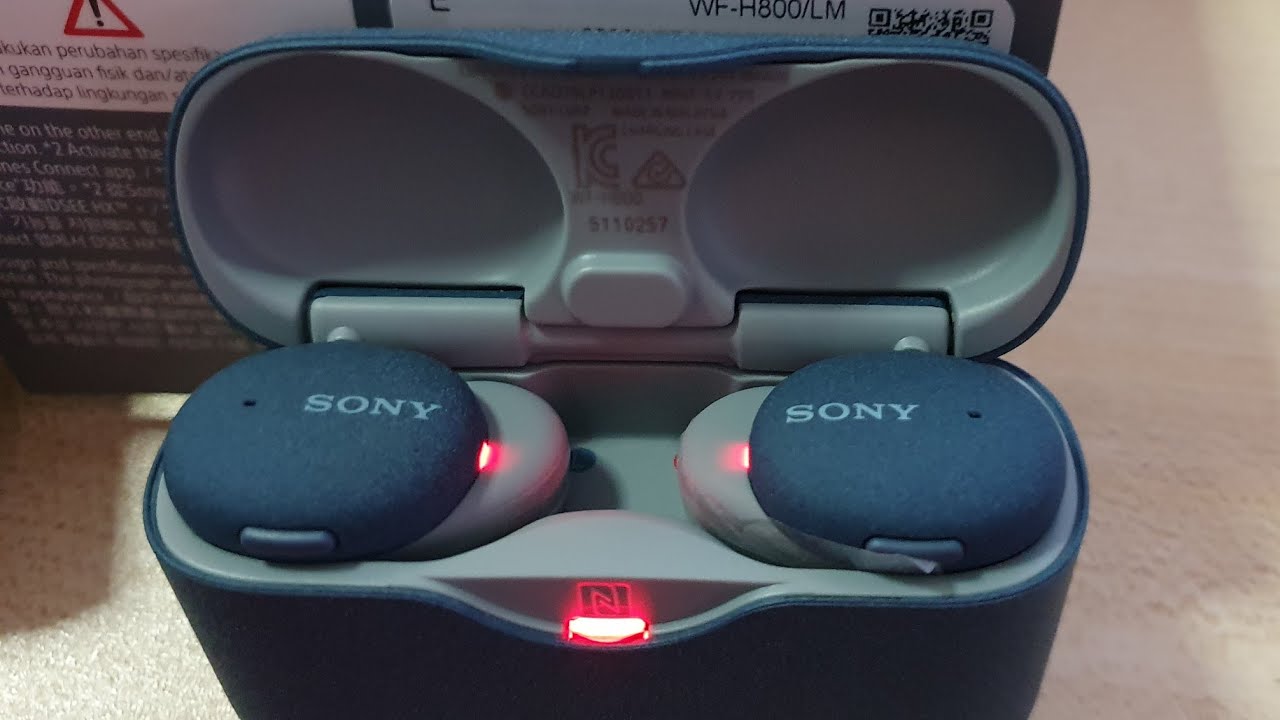 Unboxing Sony WF-H800 h.ear in 3 Truly Wireless Earphone - YouTube
