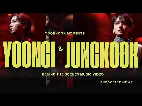 Yoonkook jealousy || Behind the scene imusic videos