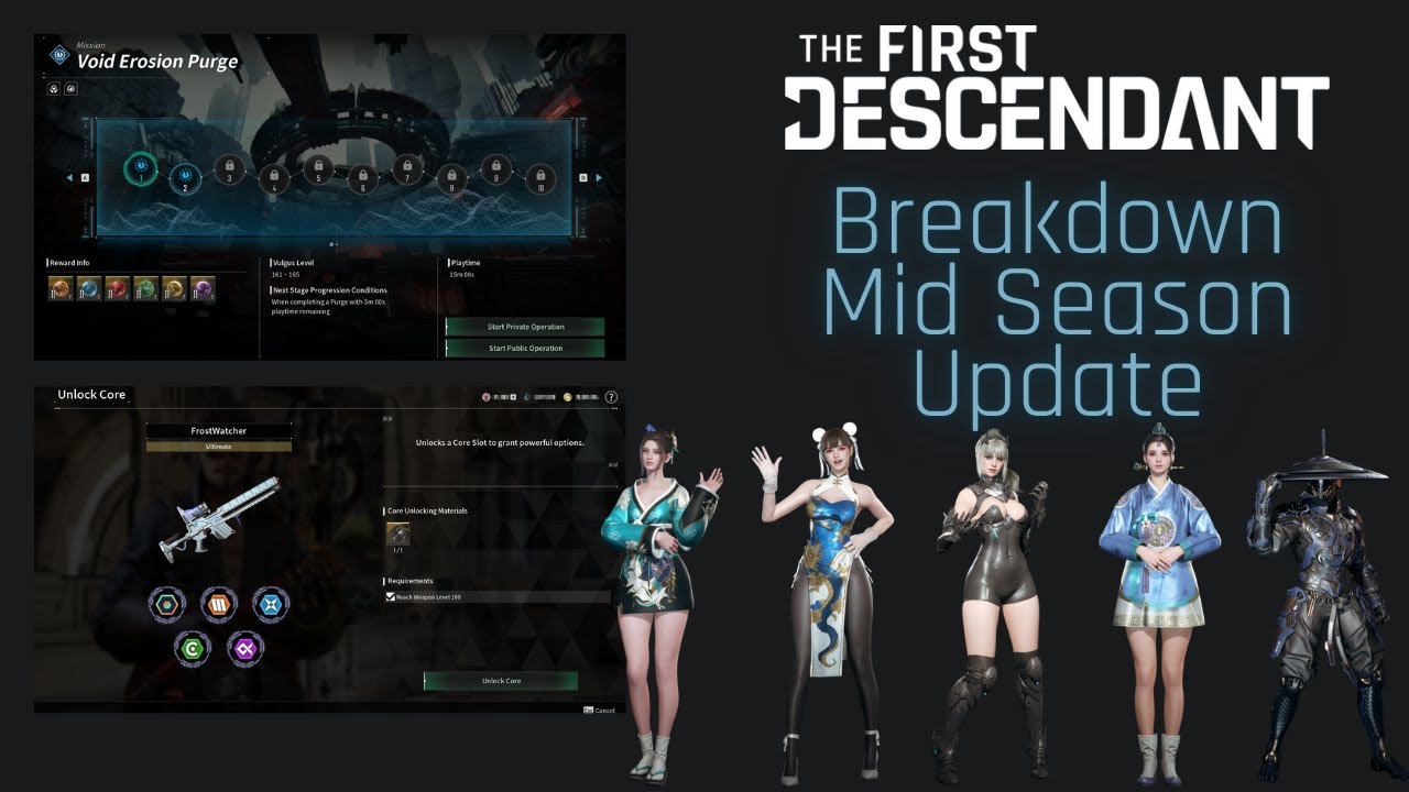 Mid Season 2 Patch Breakdown 1.2.4 | The First Descendant - YouTube