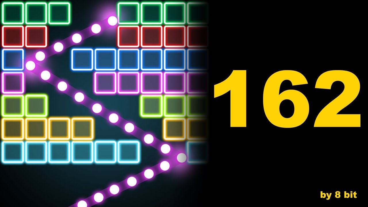 Bricks Breaker Quest - 162 level cleared, 3 stars - YouTube