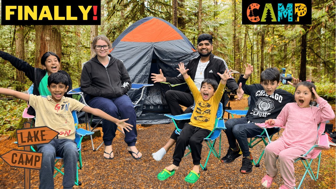 CAMPING AFTER A LONG TIME 😃 EXCITED!! LOVLEEN VATS & COURTNEY VATS ...