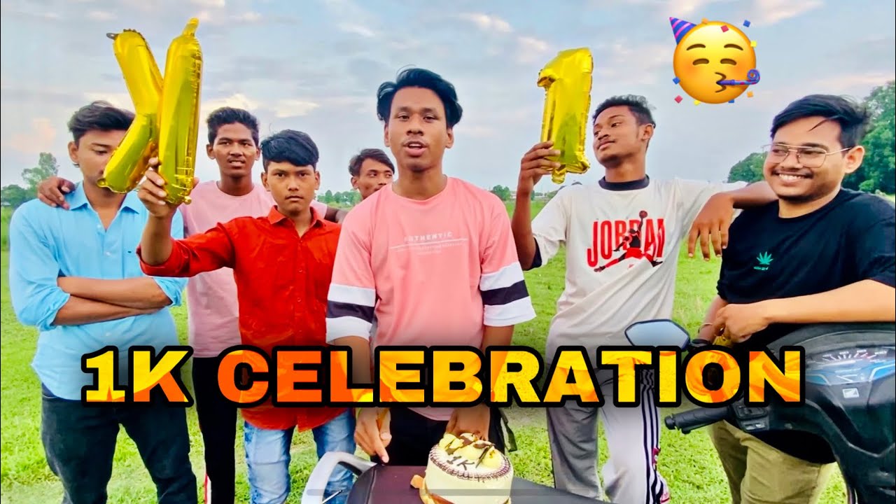 1K SUBSCRIBERS CELEBRATION 🥳 ️ | 1k Special Vlog || Thank You So Much ...