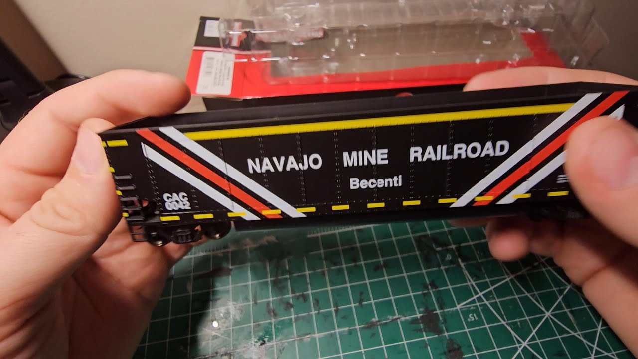 InterMountain AeroFlo 2 Coal Gondola Navajo Mine Railroad Review - YouTube