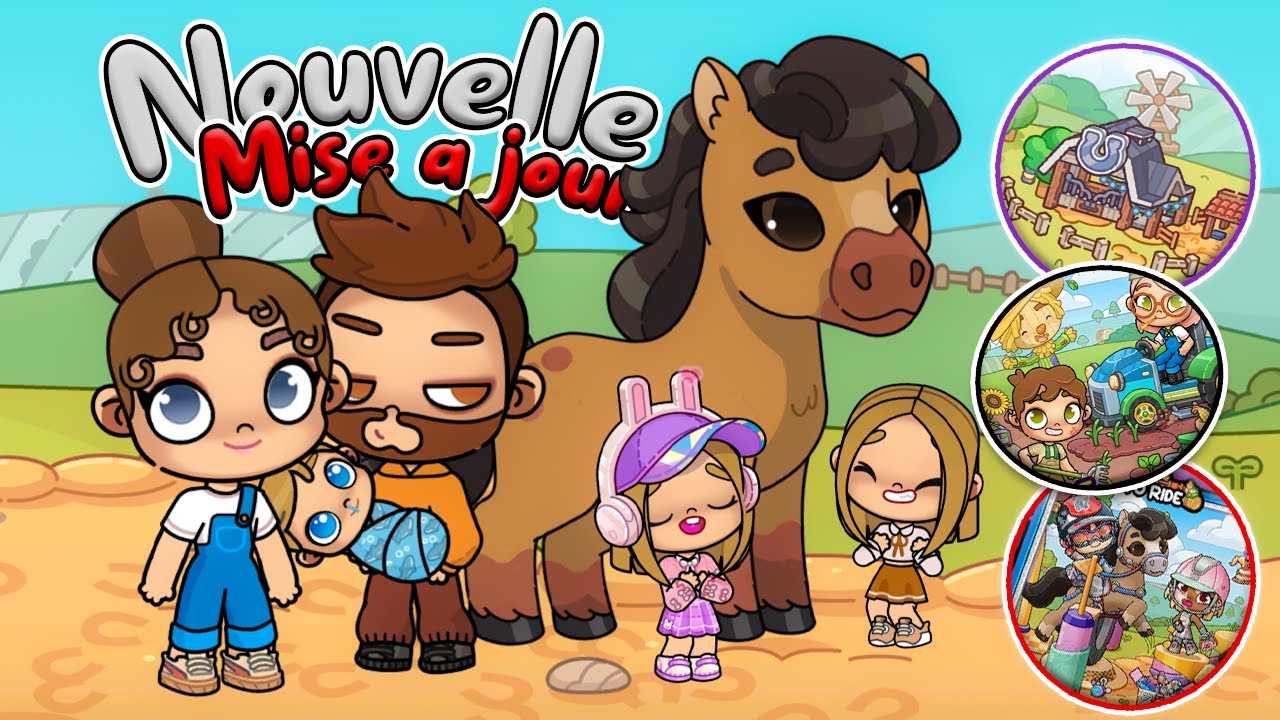 NOUVELLE MISE A JOUR DISPO MAINTENANT avec les chevaux 🐴 SUR AVATAR ...