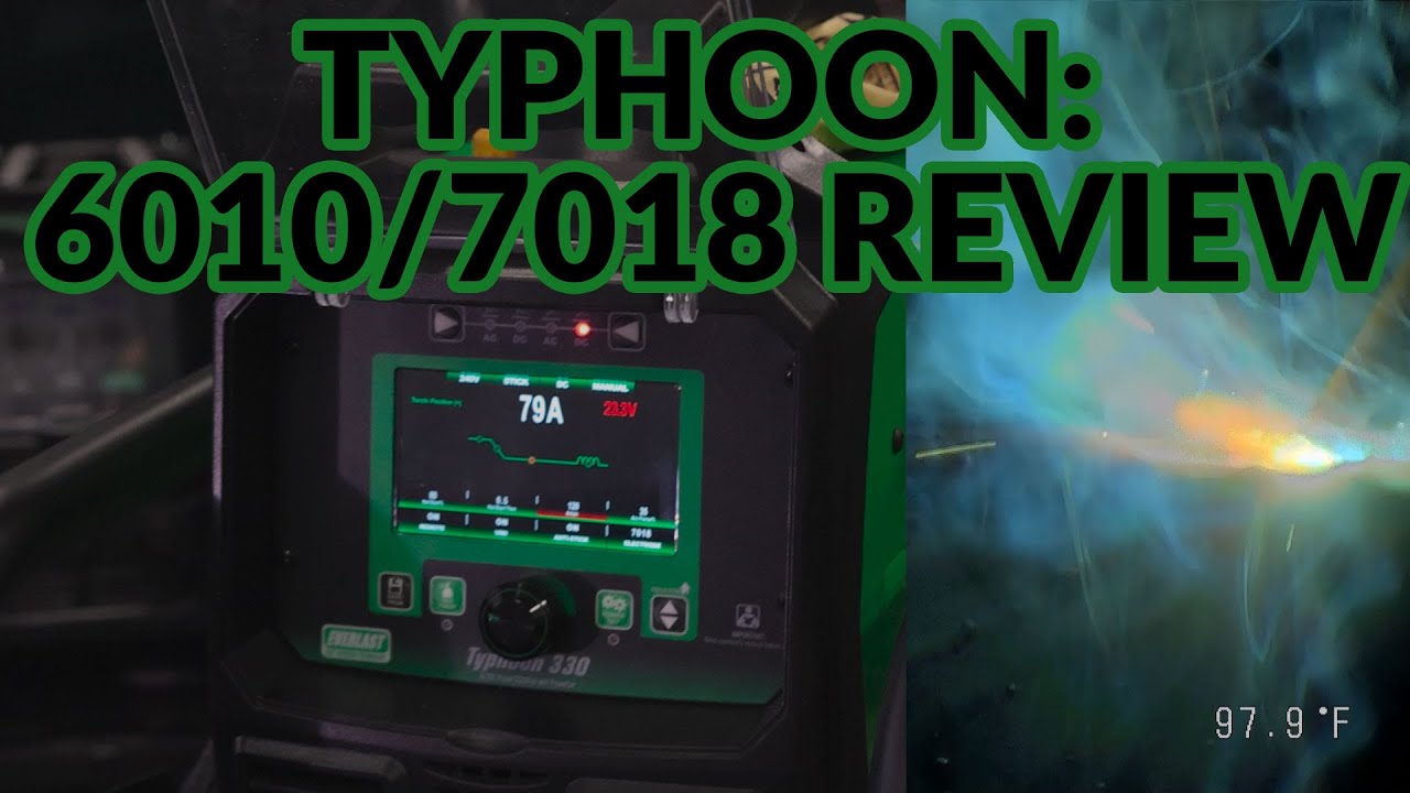 Everlast Welders Typhoon: Stick Overview - YouTube