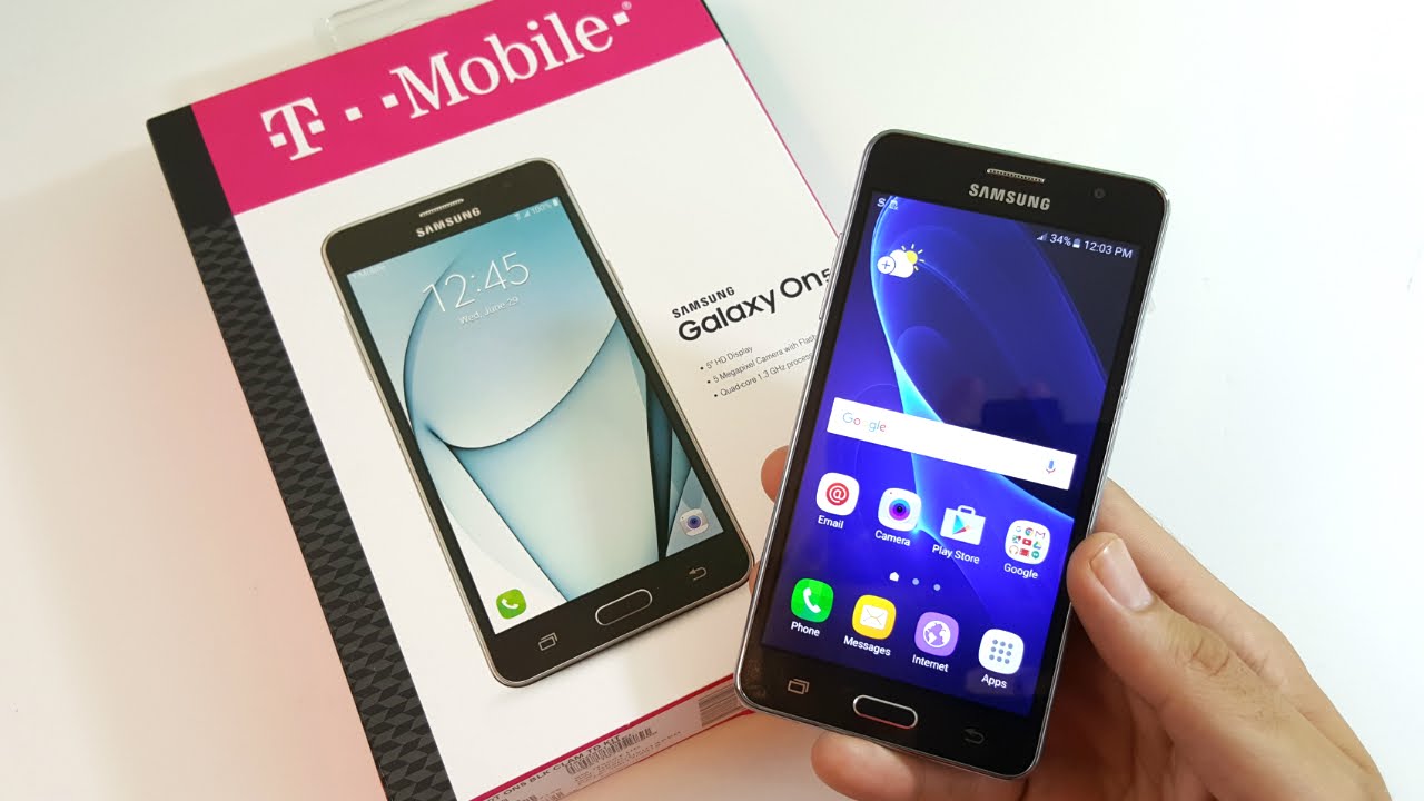 Samsung Galaxy On5 Unboxing & First Impressions! - YouTube