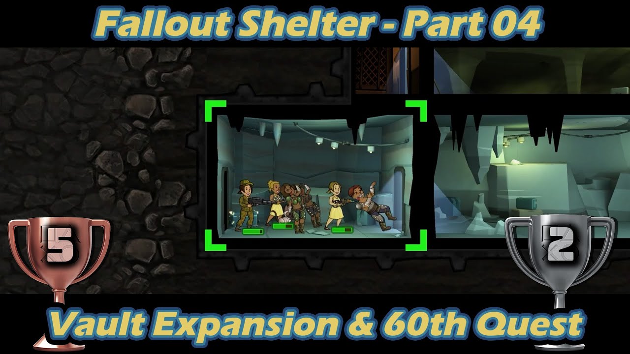 Fallout Shelter (PS4) – Platinum Guide Part 04 – Vault Expansion & 60th ...
