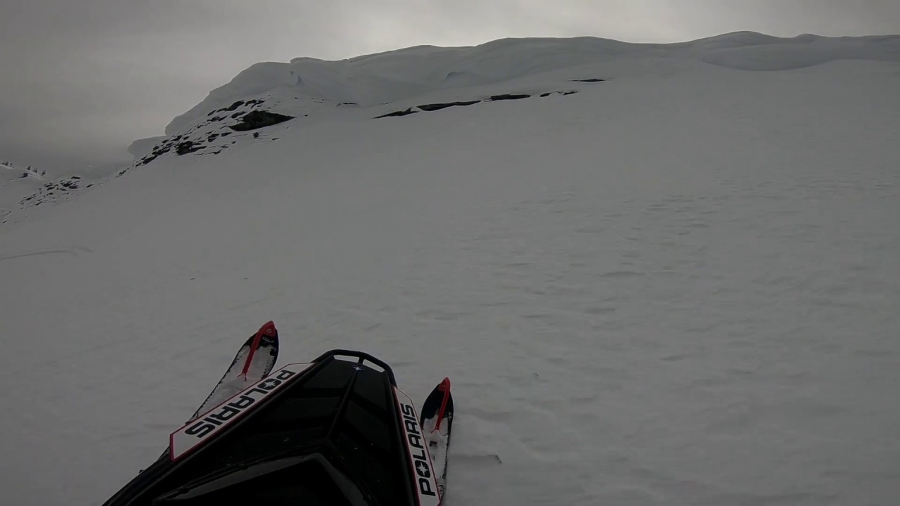 Riding Over an Avalanche In North Idaho!!! - YouTube