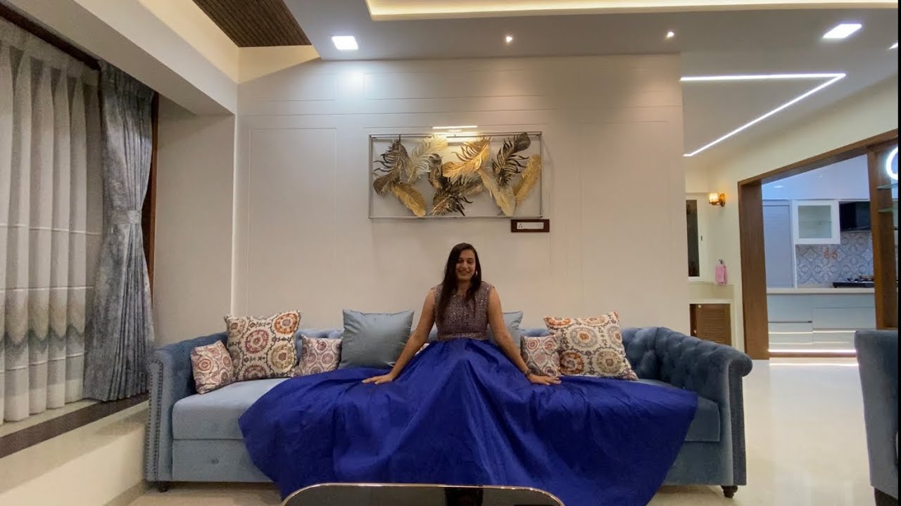 Luxuriously Elegant & Modern Design | 3.5BHK Home Interior Design ...