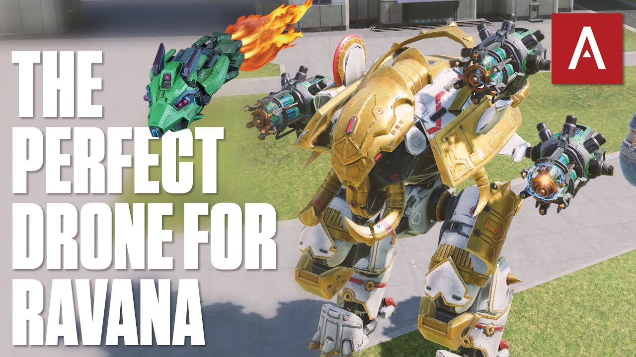 War Robots: The PERFECT Drone For Ravana – Ravana With Chongue Gameplay ...