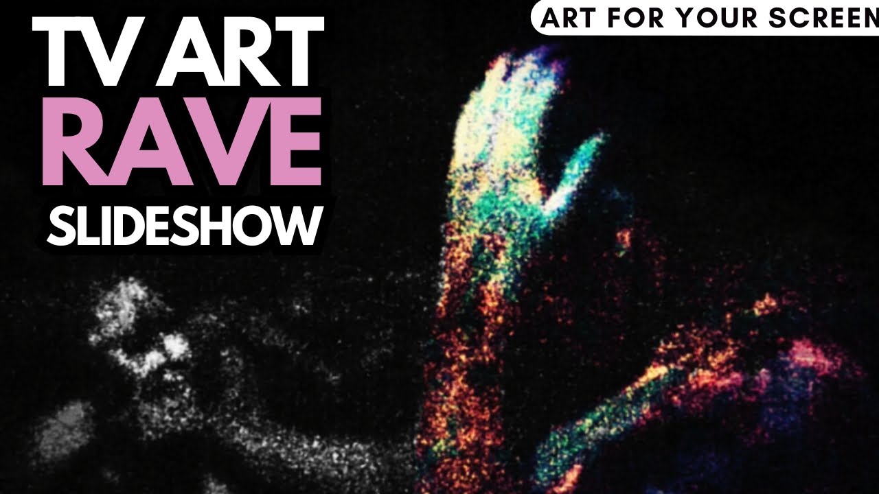 TV Slideshow Rave Vibrations Immersive Installation by Alexandre Aimee ...