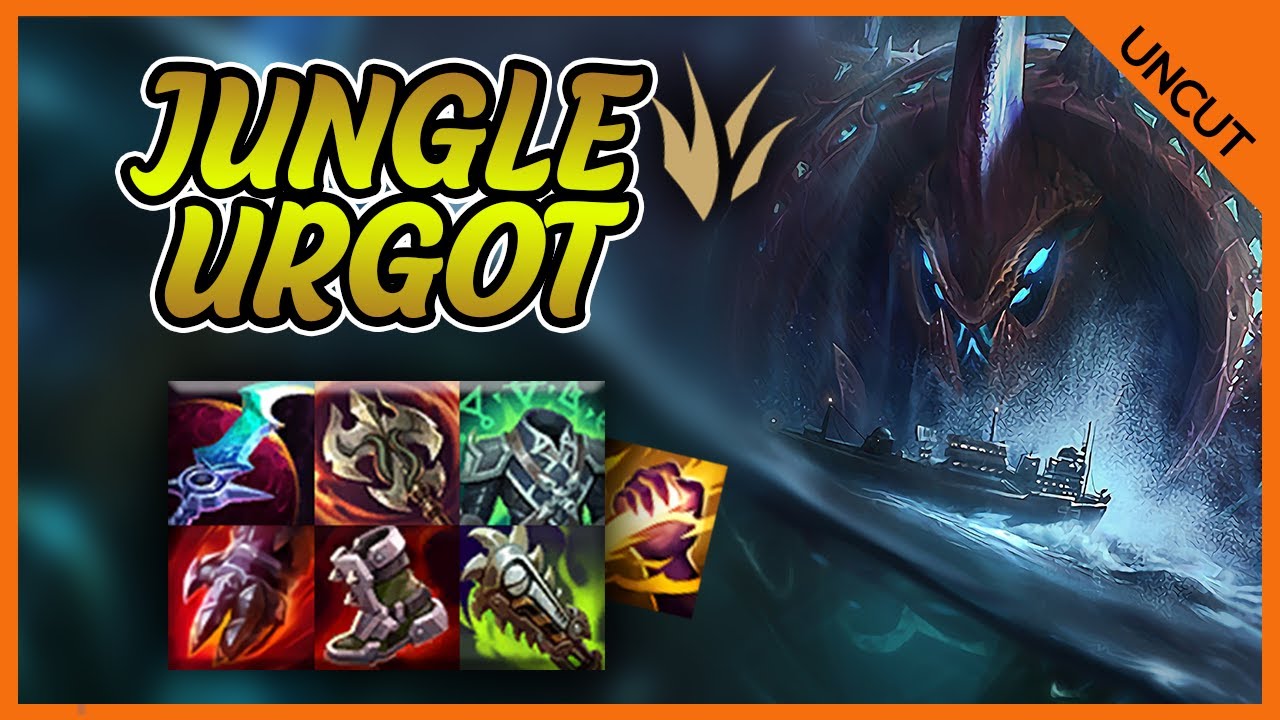 URGOT JUNGLE With A Spicy OMNIVAMP Build! - Patch 10.24 - League of ...