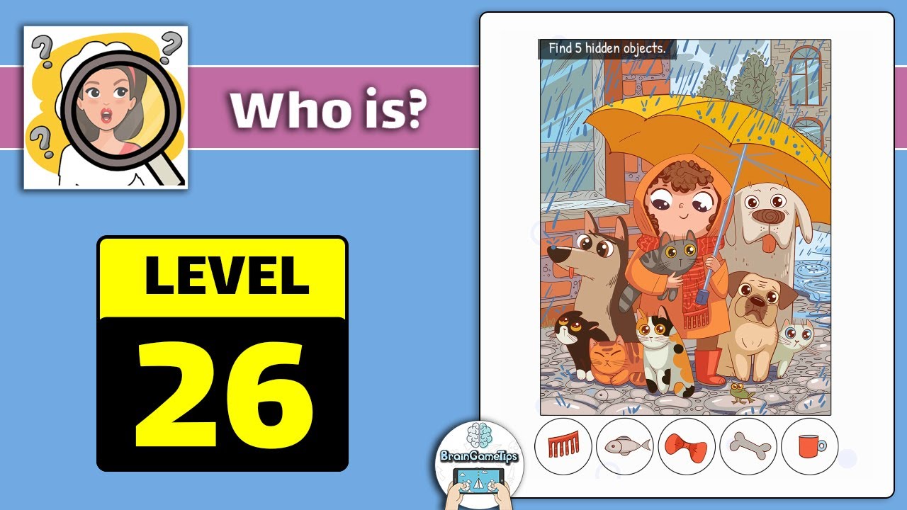 Who Is Level 26 Find 5 Hidden Objects Gameplay YouTube who-is-level-26-find-5-hidden-objects-gameplay-youtube