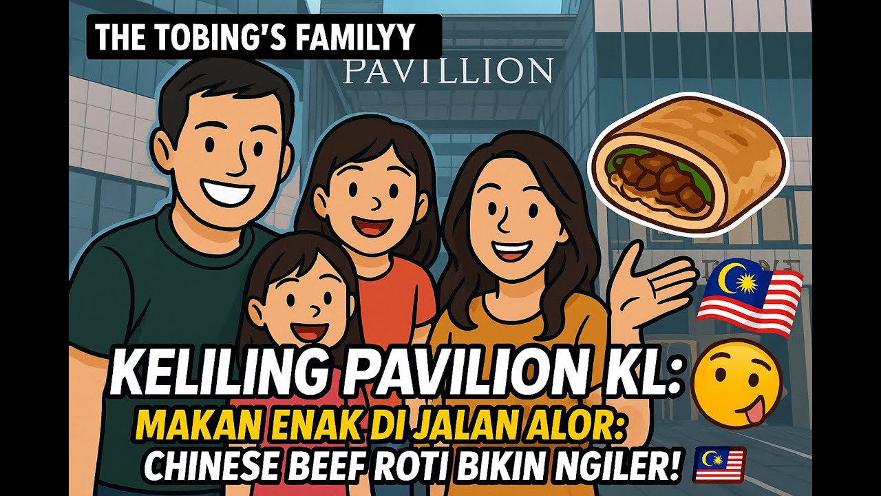 Keliling Pavilion KL! Makan Enak di Jalan Alor: Chinese Beef Roti Bikin ...