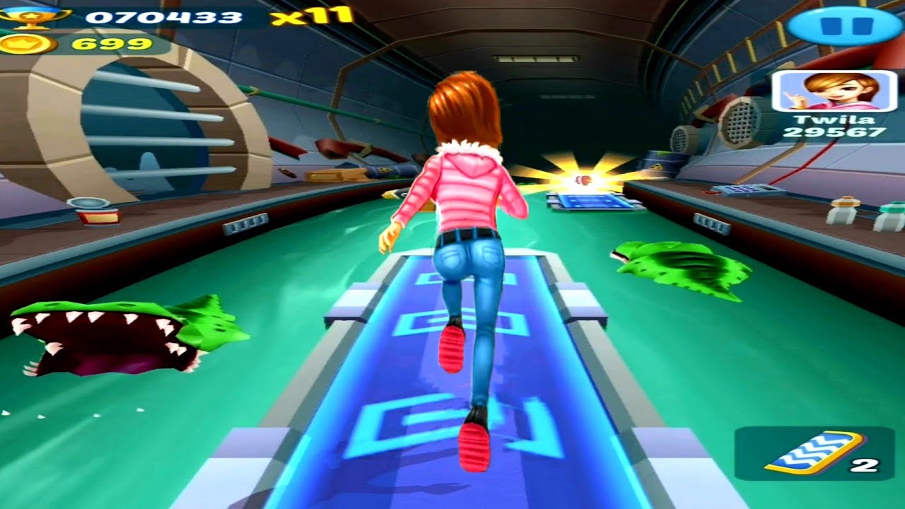 Shortest Run with Subway Princess Runner Covering All Locations ...