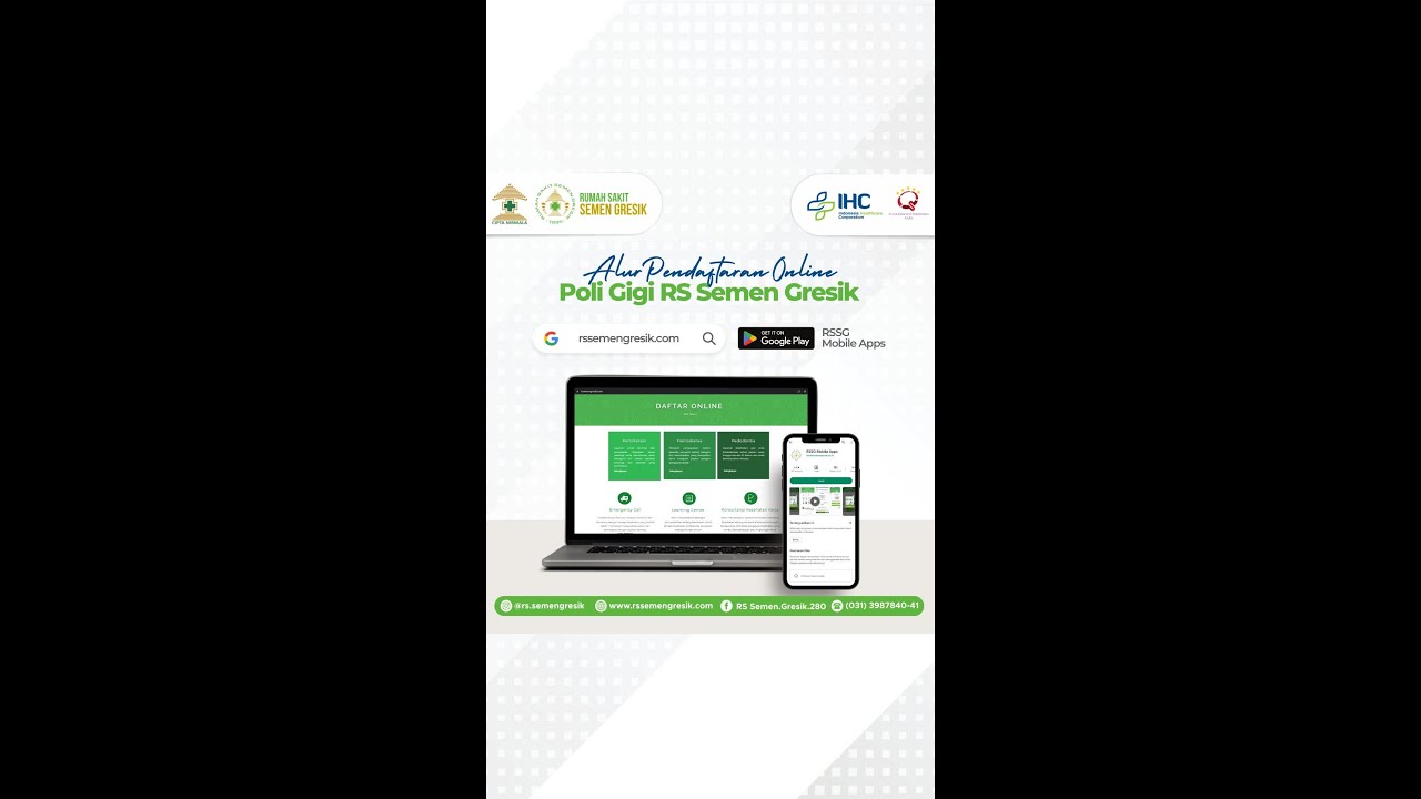 Kini Daftar untuk ke Poli Gigi RS SEMEN @poligigi_rssg jadi lebih mudah ...