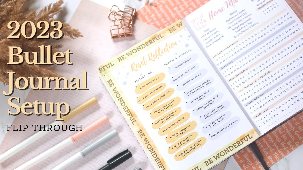 2023 Bullet Journal Setup - YouTube