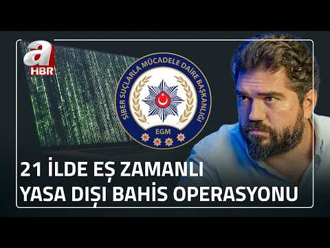 21 ilde yasa dışı bahis operasyonu! Gazeteci Rasim Ozan Kütahyalı da gözaltına alınanlar arasında