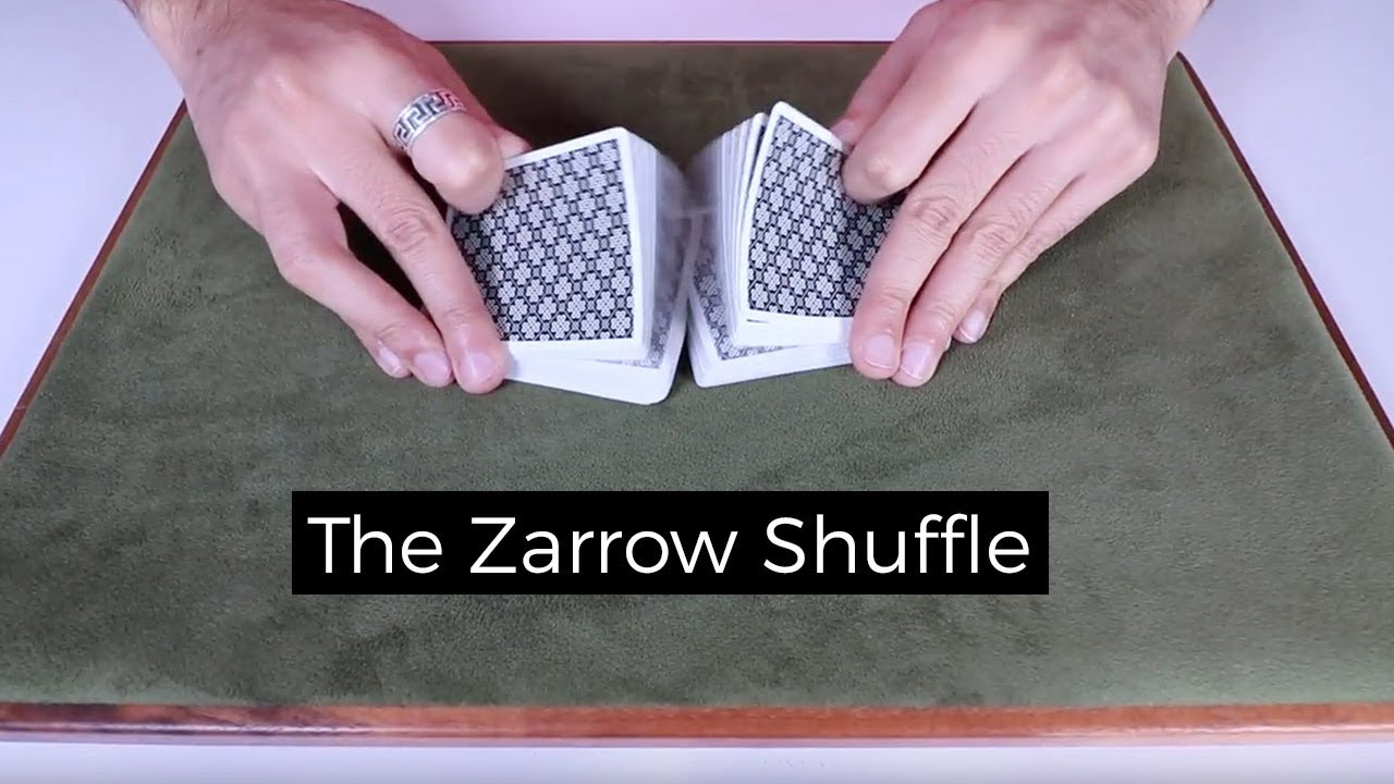 The Zarrow Shuffle Tutorial [False Shuffle] - YouTube
