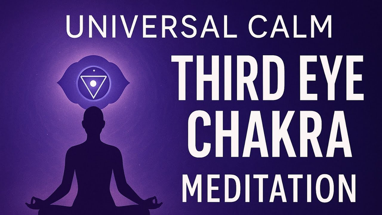 Activate Your Third Eye Chakra | Guided Ajna Meditation for Intuition ...