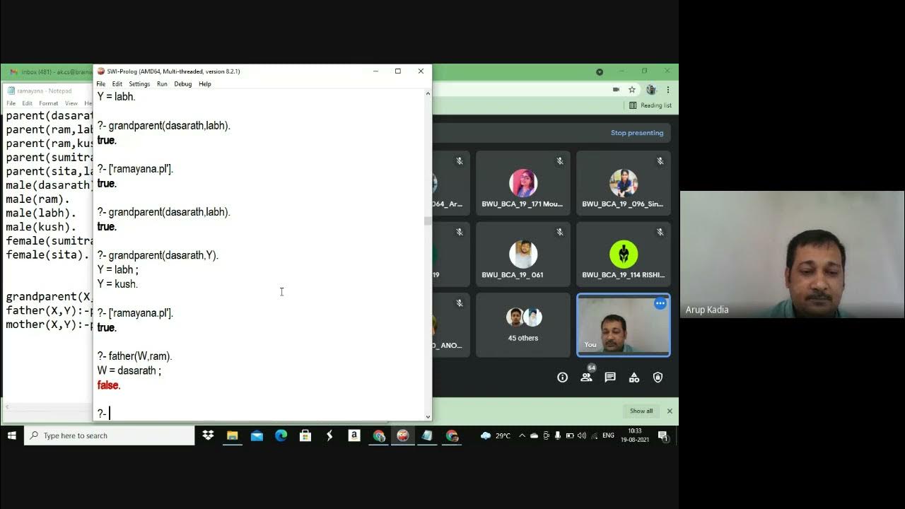 Artificial Intelligence Prolog Lab Part6#ai #artificial #computer # ...