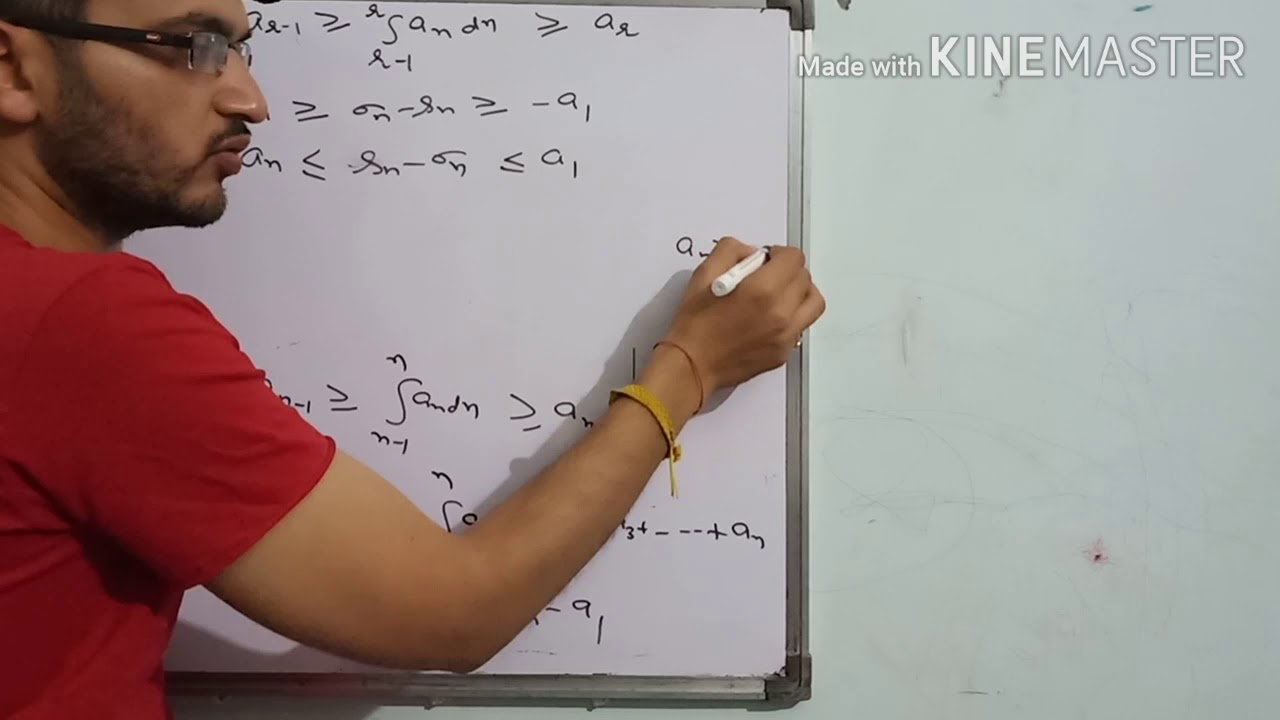 Cauchy's Integral Test - Proof infinite series part V - YouTube