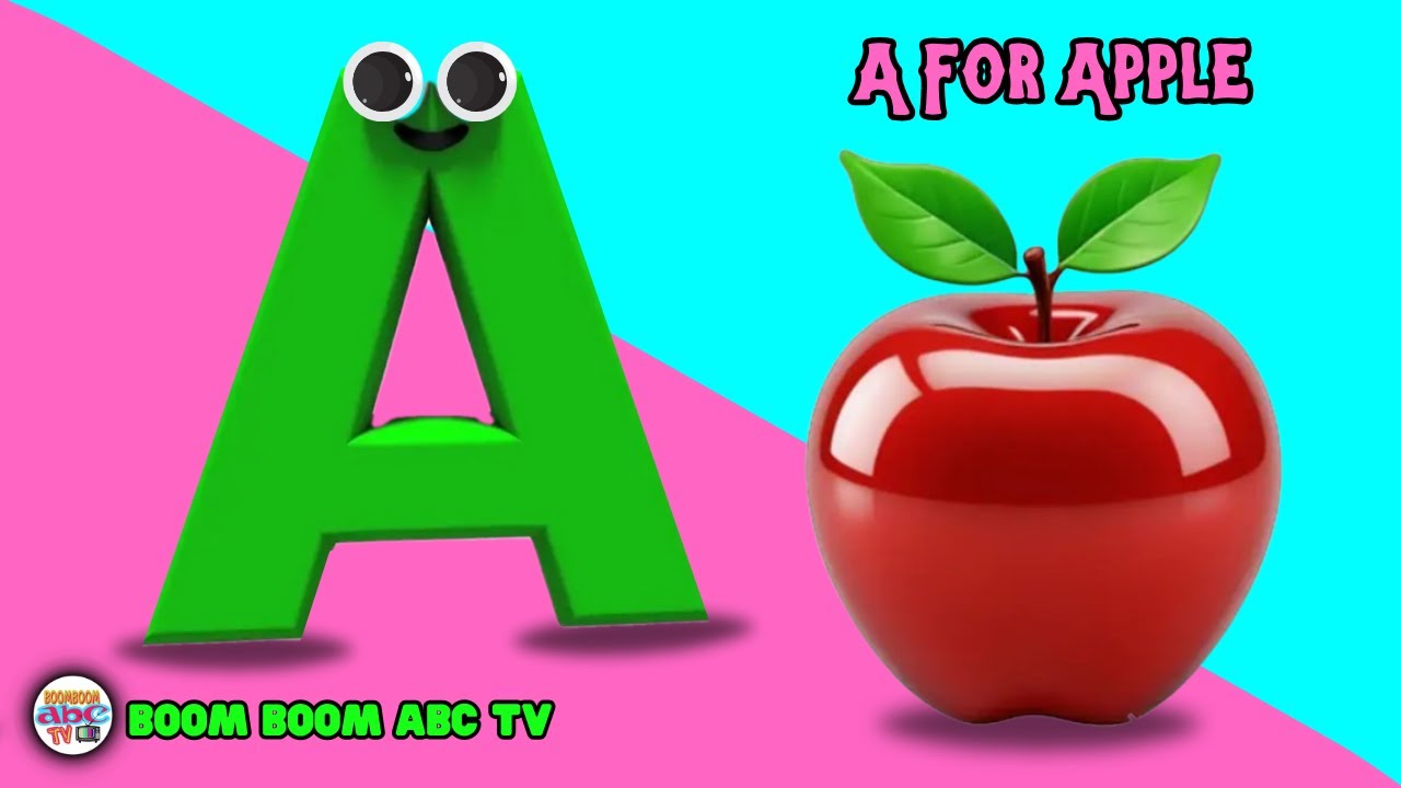 Toddlers Alphabets Song || New Phonics Song For Kids || A For Apple ...