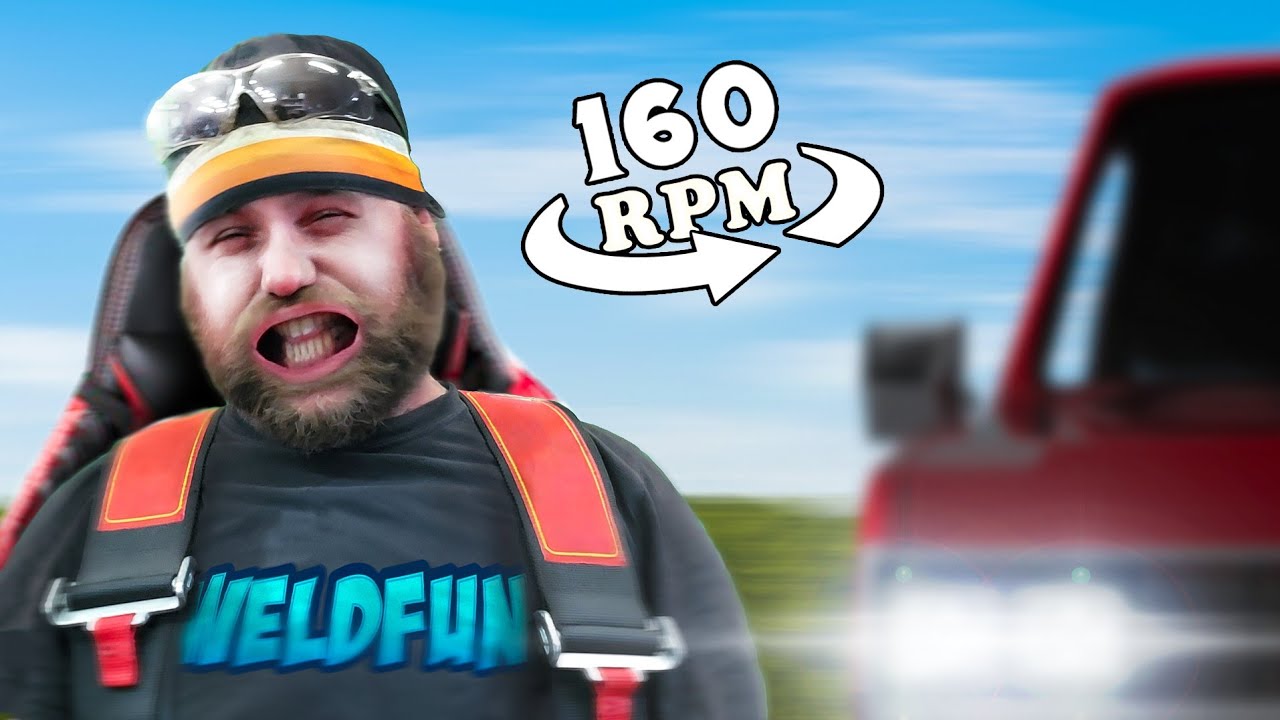 Wild Redneck Carnival Ride | Spinning Chair Ride | Weldfun - YouTube