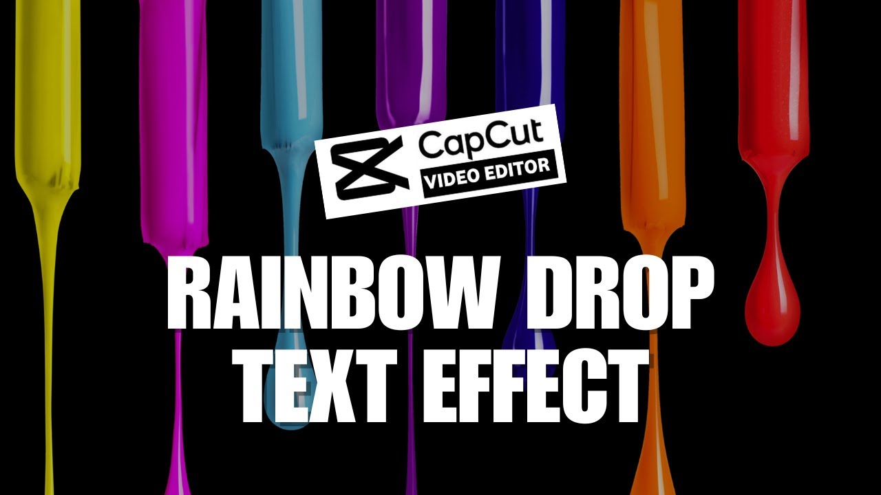 ~ How to Create Stunning Rainbow Text Effects Easily on CapCut! [Step ...