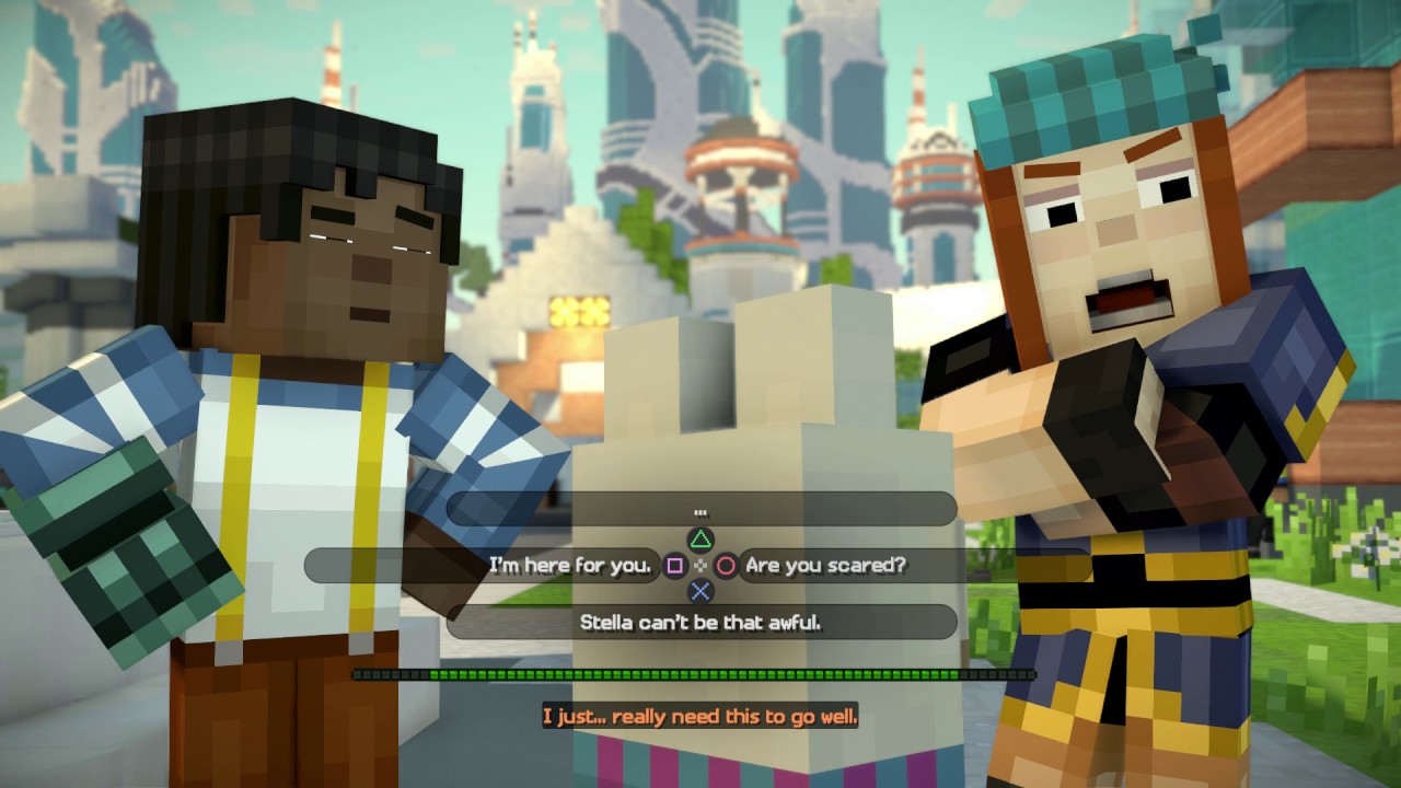 Minecraft Story Mode Season 2 Ep 1- Champion City: Jessie "Here for You ...