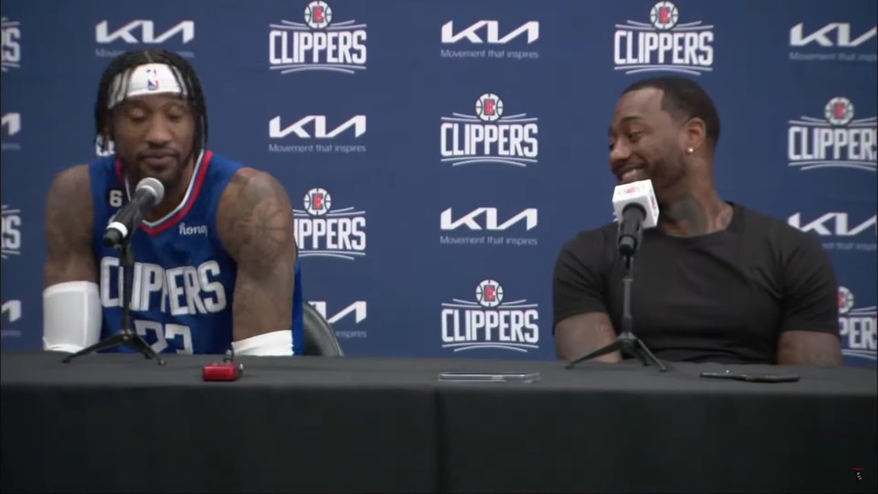 John Wall & Robert Covington 2022 NBA Media Day Interviews - YouTube