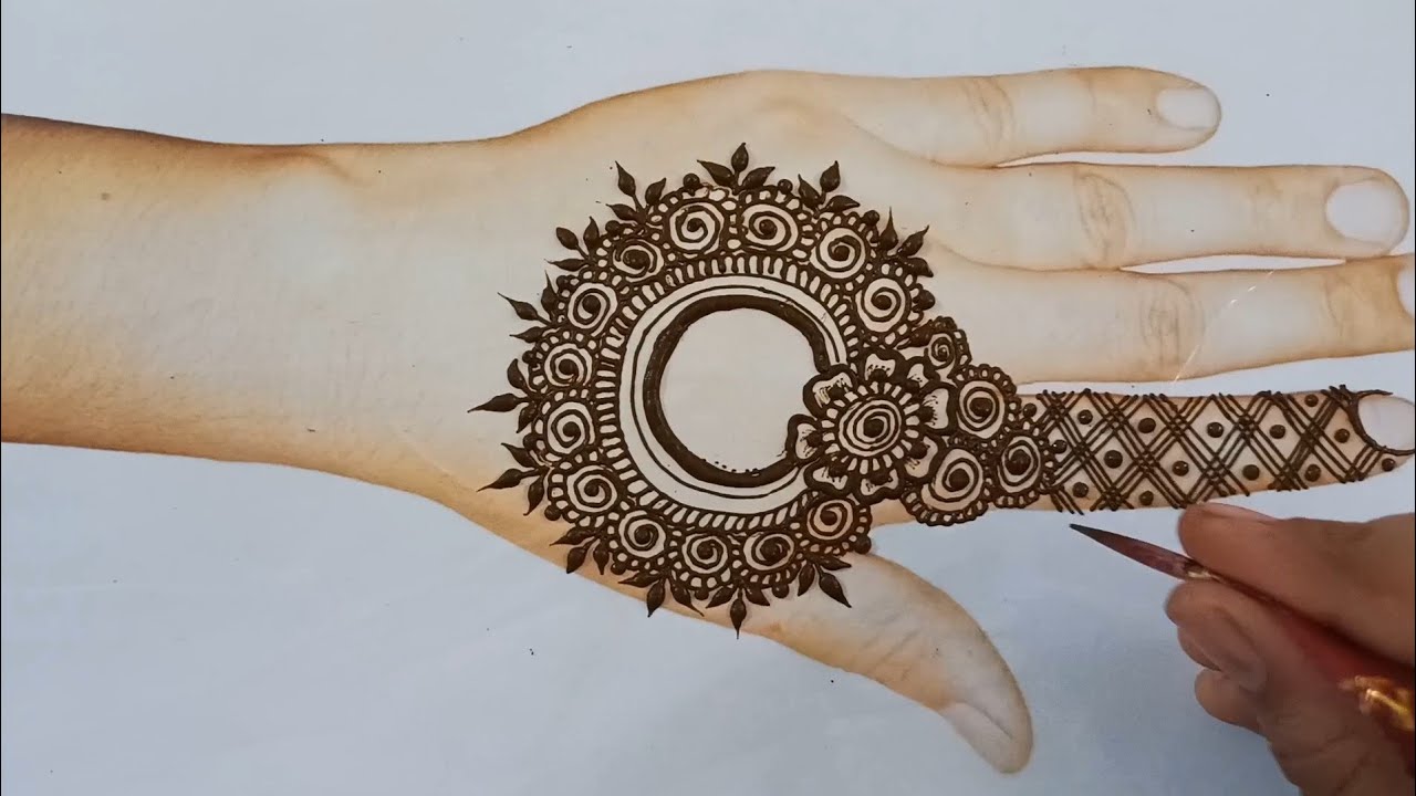 simple Mehandi designs easy mehndi design savan ki special mehandi ...