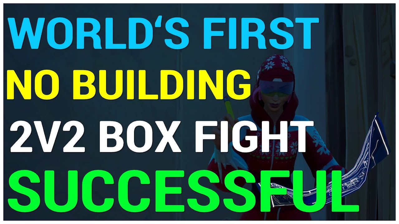 I Won A 2V2 Box Fight Round Without Building - YouTube
