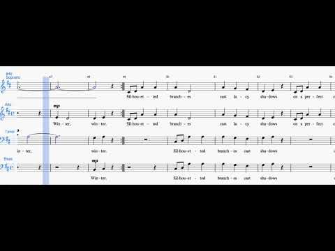 Under Winter Moon - Alto predominant - YouTube