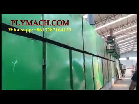 Gabon Veneer peeling line   PLYMACH. COM