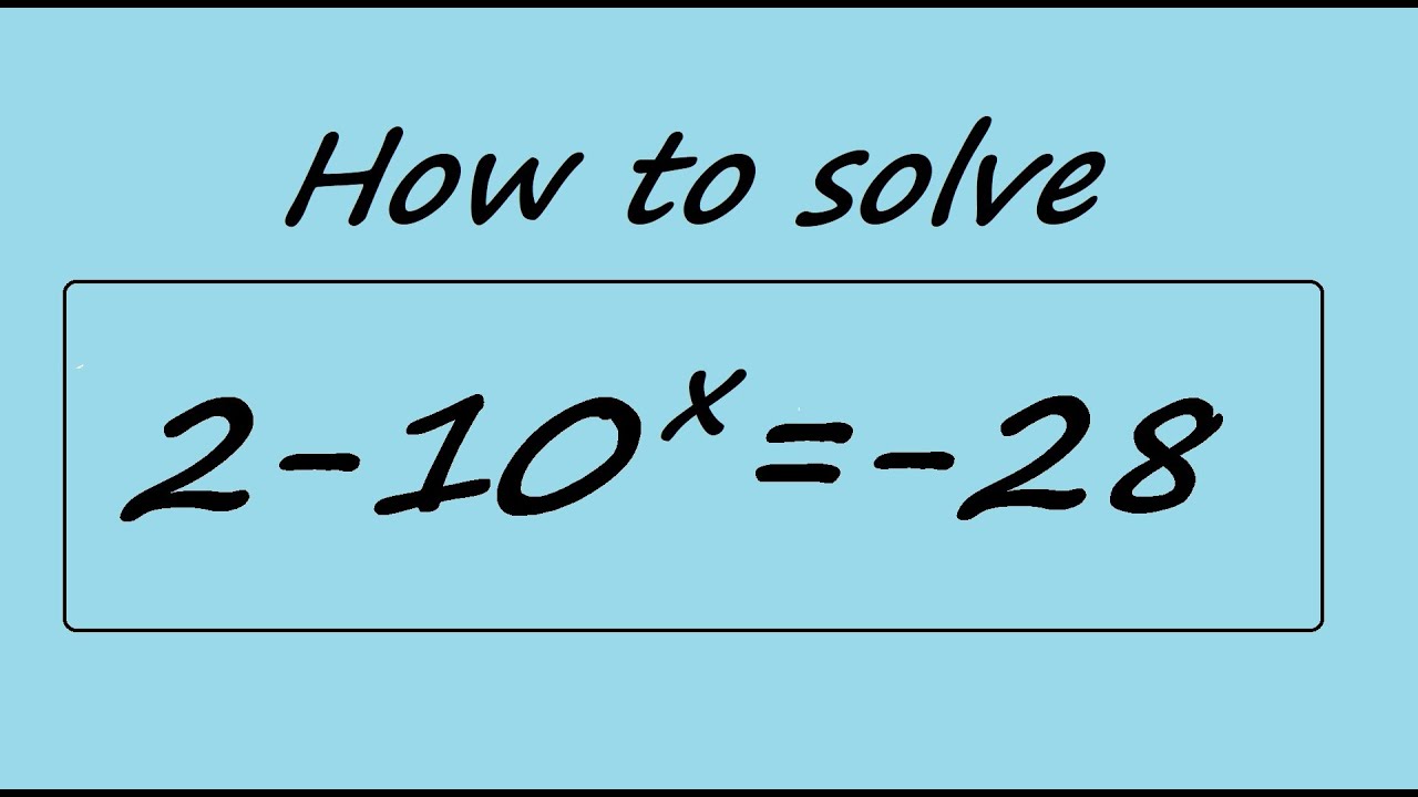 Try to solve THIS easy equation- Mathsomniac - YouTube