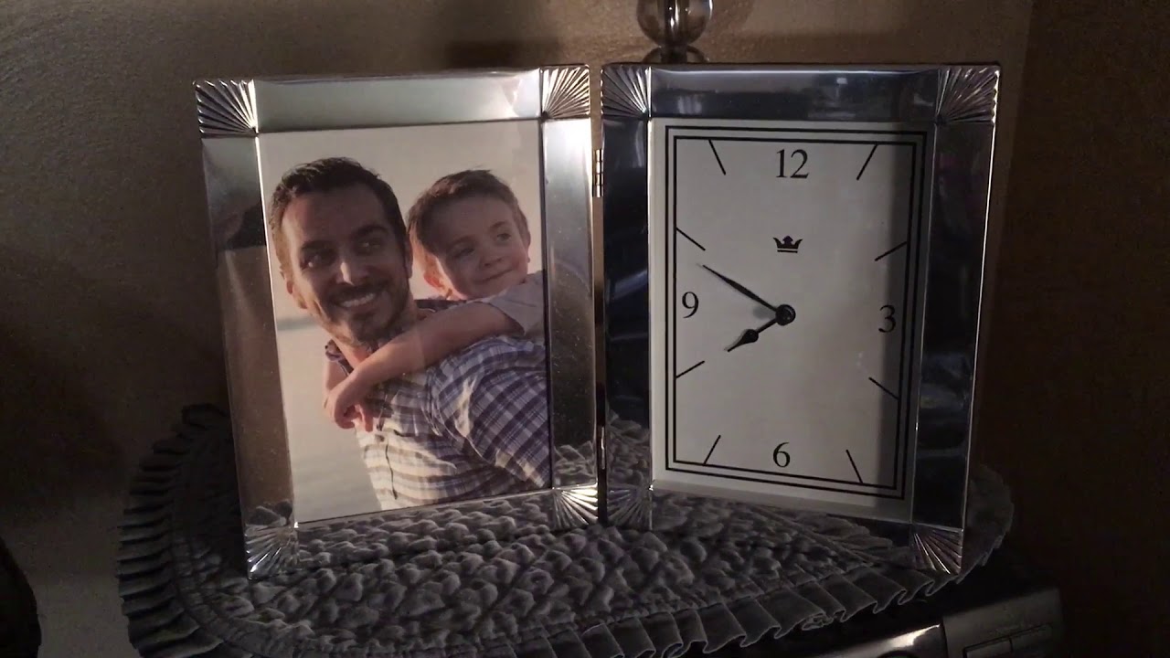 Aldi’s picture frame clock - YouTube