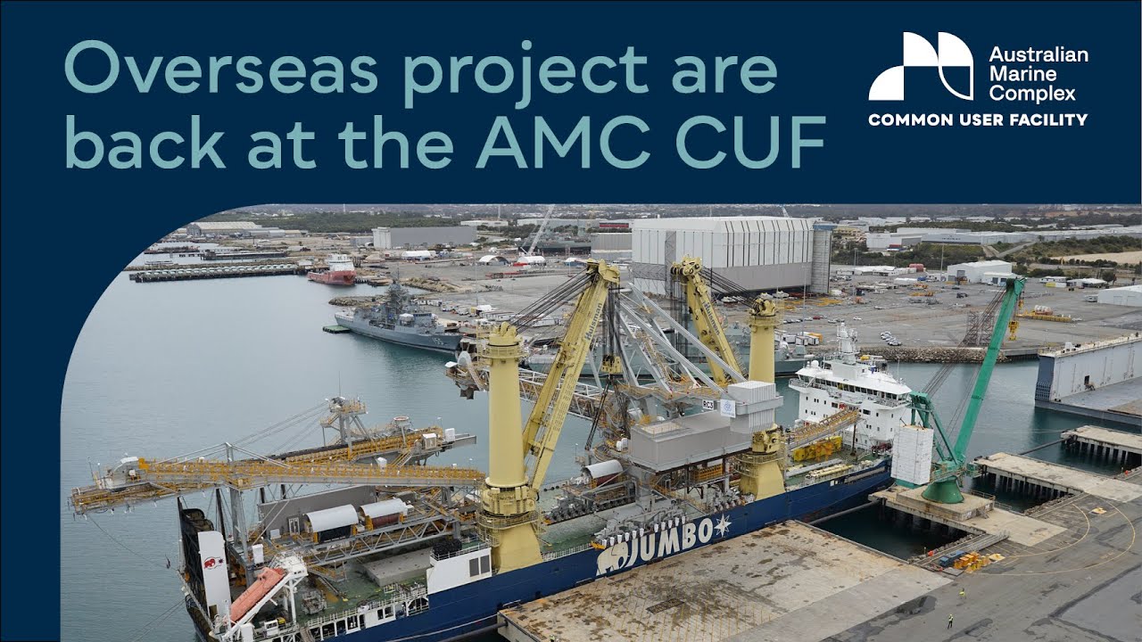 Overseas projects are back at the AMC CUF - YouTube