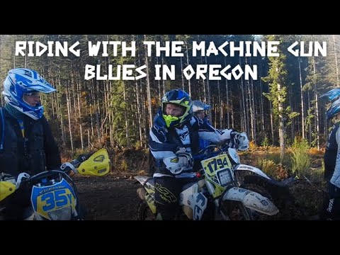 11/12/22 Dirt Bike Riding with The Machine Gun Blues in OREGON - YouTube
