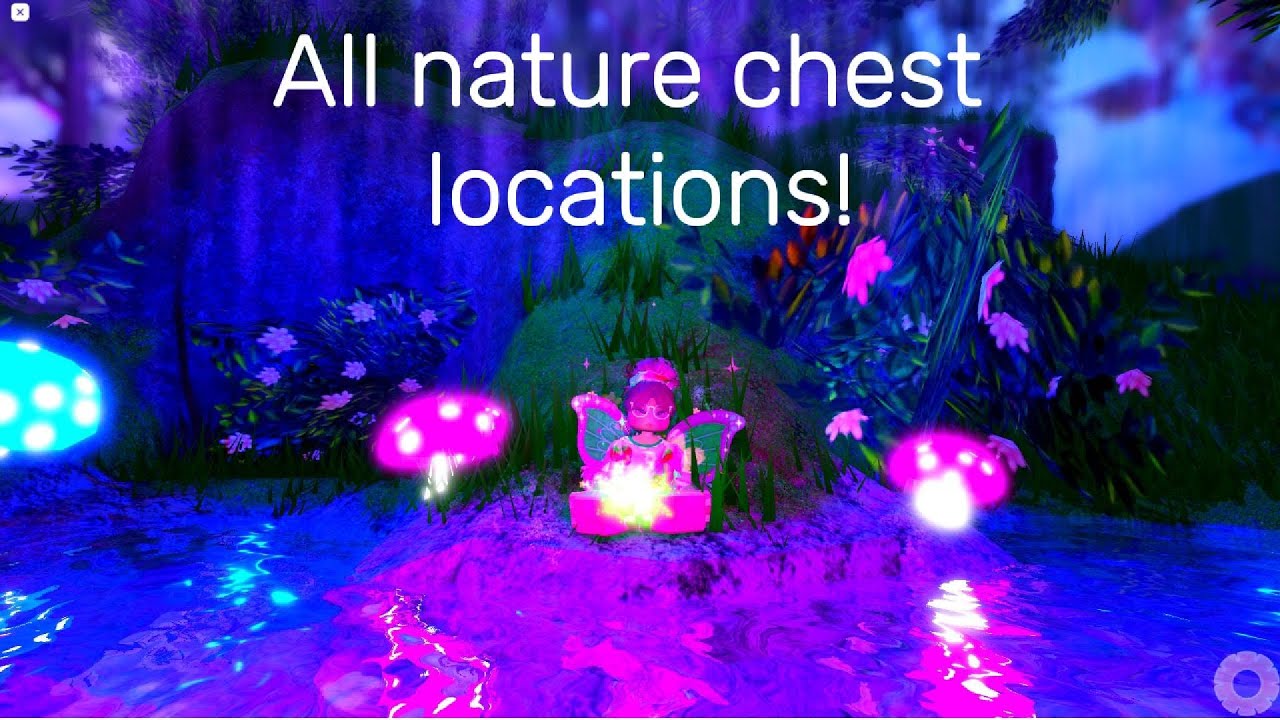 All nature chest locations!😁 - YouTube