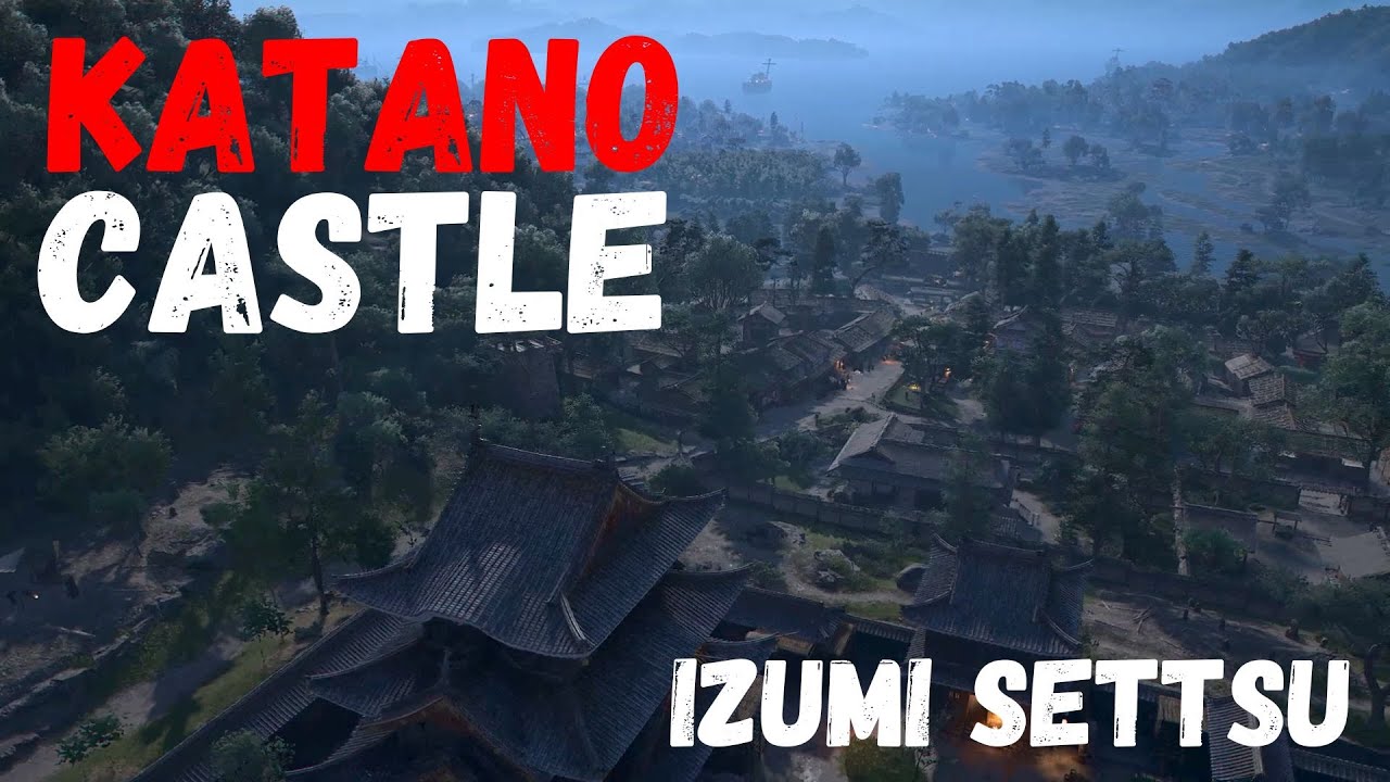 Assassin’s Creed Shadows: Izumi Settsu KATANO CASTLE Walkthrough - No ...