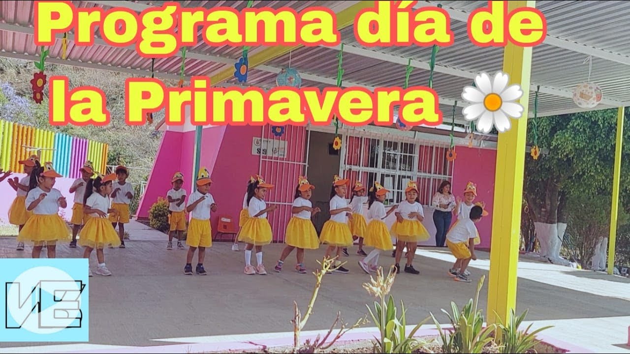 Programa de la PRIMAVERA en PACHIVIA jardín de niños - YouTube