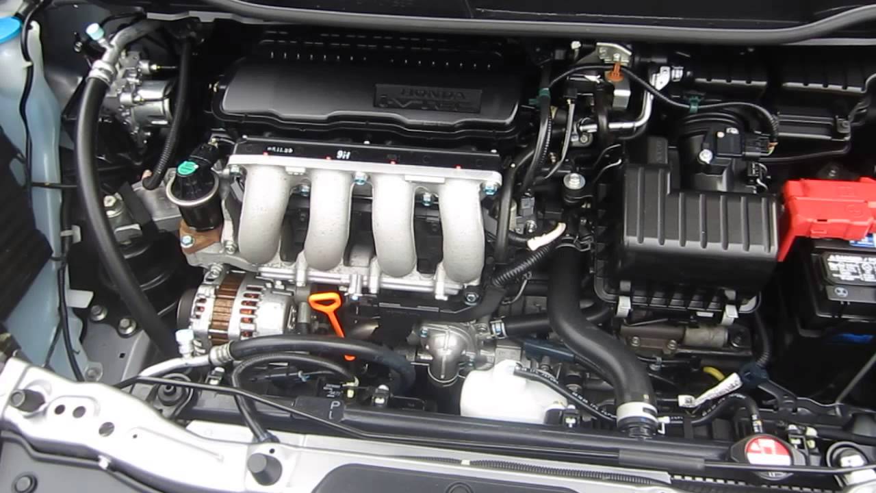 2009 Honda Fit, Gray - STOCK# 14102J - Engine - YouTube