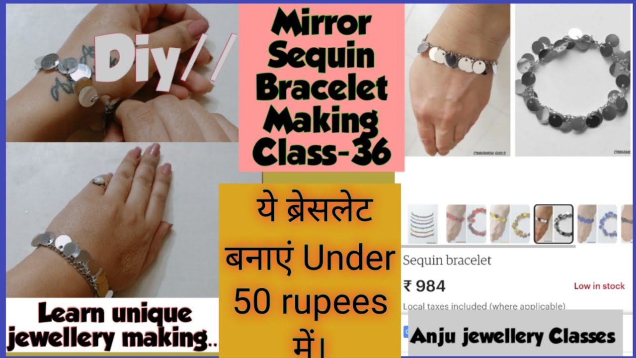 How to make Charms Bracelet #Sequence Bracelet Diy# Class-36 ...