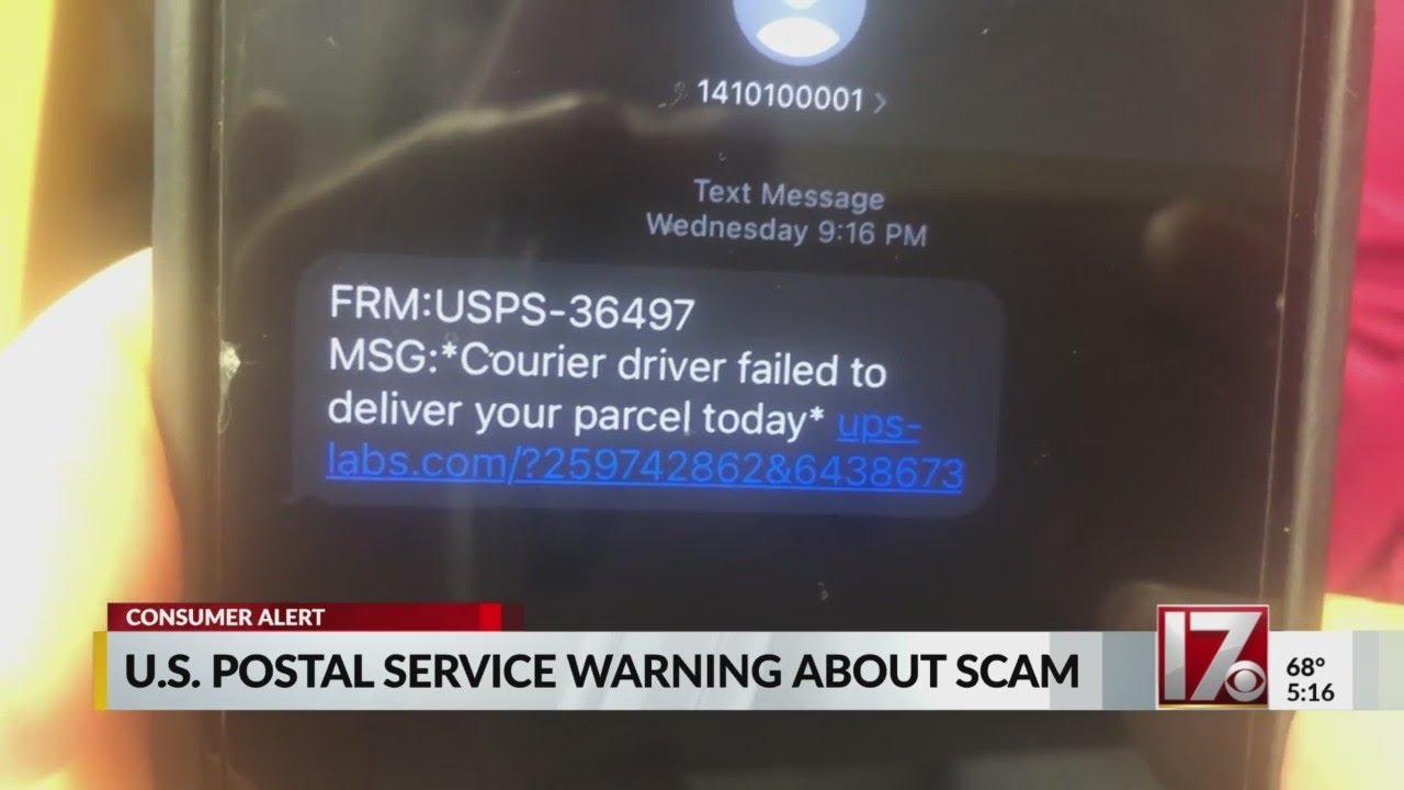 USPS warns of text/phone call scam - YouTube