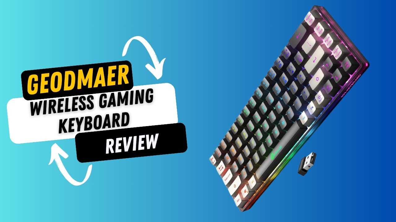 GEODMAER 65% Wireless Gaming Keyboard: Compact Wireless Control Review ...